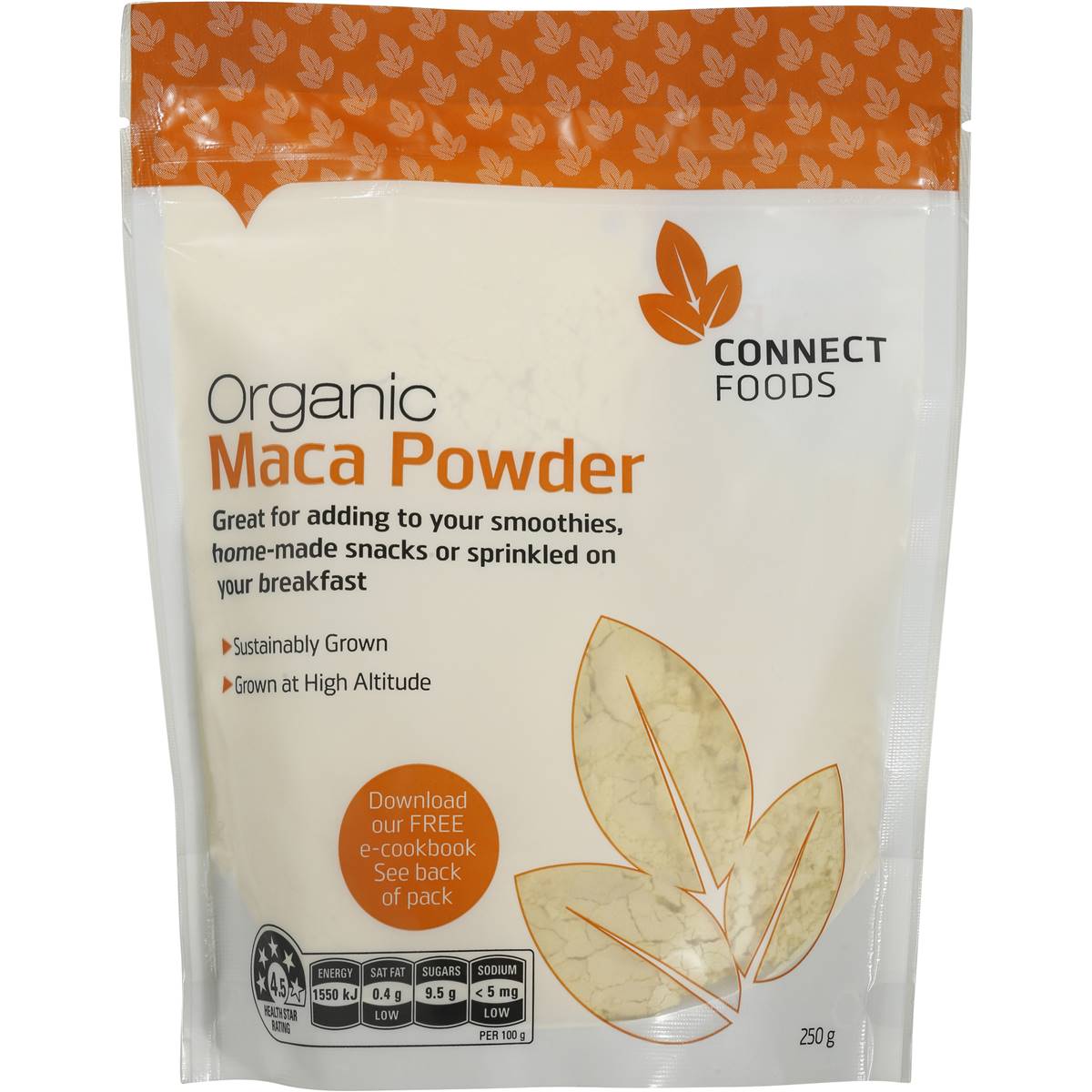 Connect Foods Maca Powder 250g | Woolworths