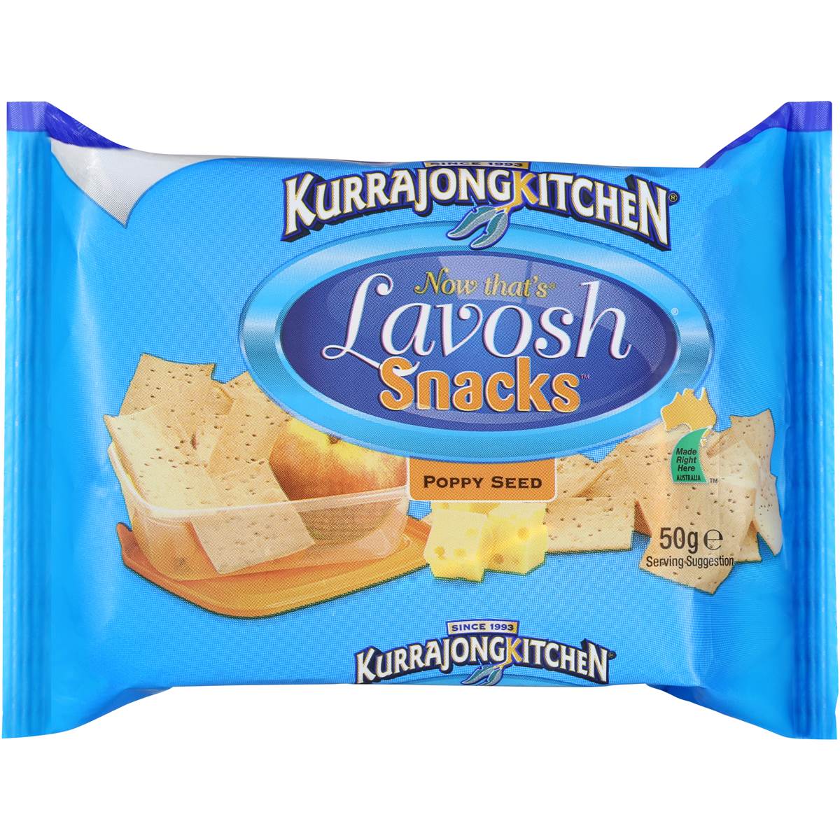 Kurrajong Kitchen Lavosh Snack Crackers 50g | Woolworths