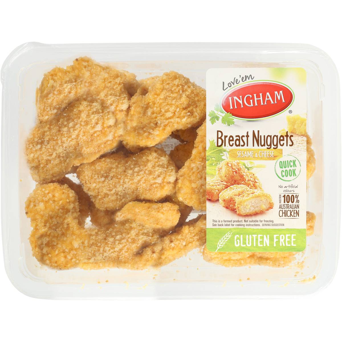 Ingham Chicken Breast Nuggets Gluten Free 400g | Woolworths