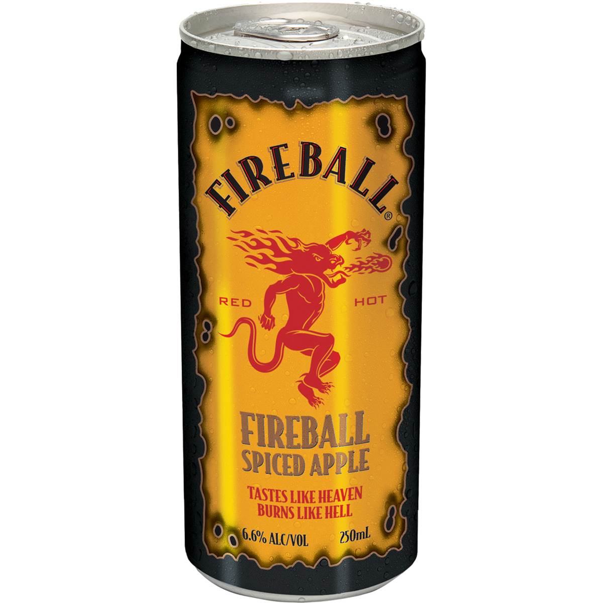 Fireball Whisky Spiced Apple Cans 250ml | Woolworths