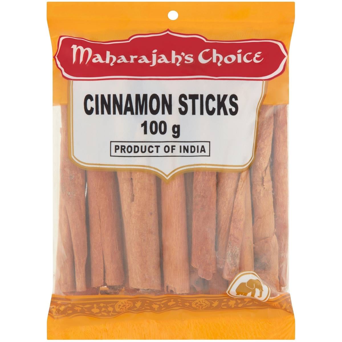 Maharajah's Choice Cinnamon Quills 100g | Woolworths
