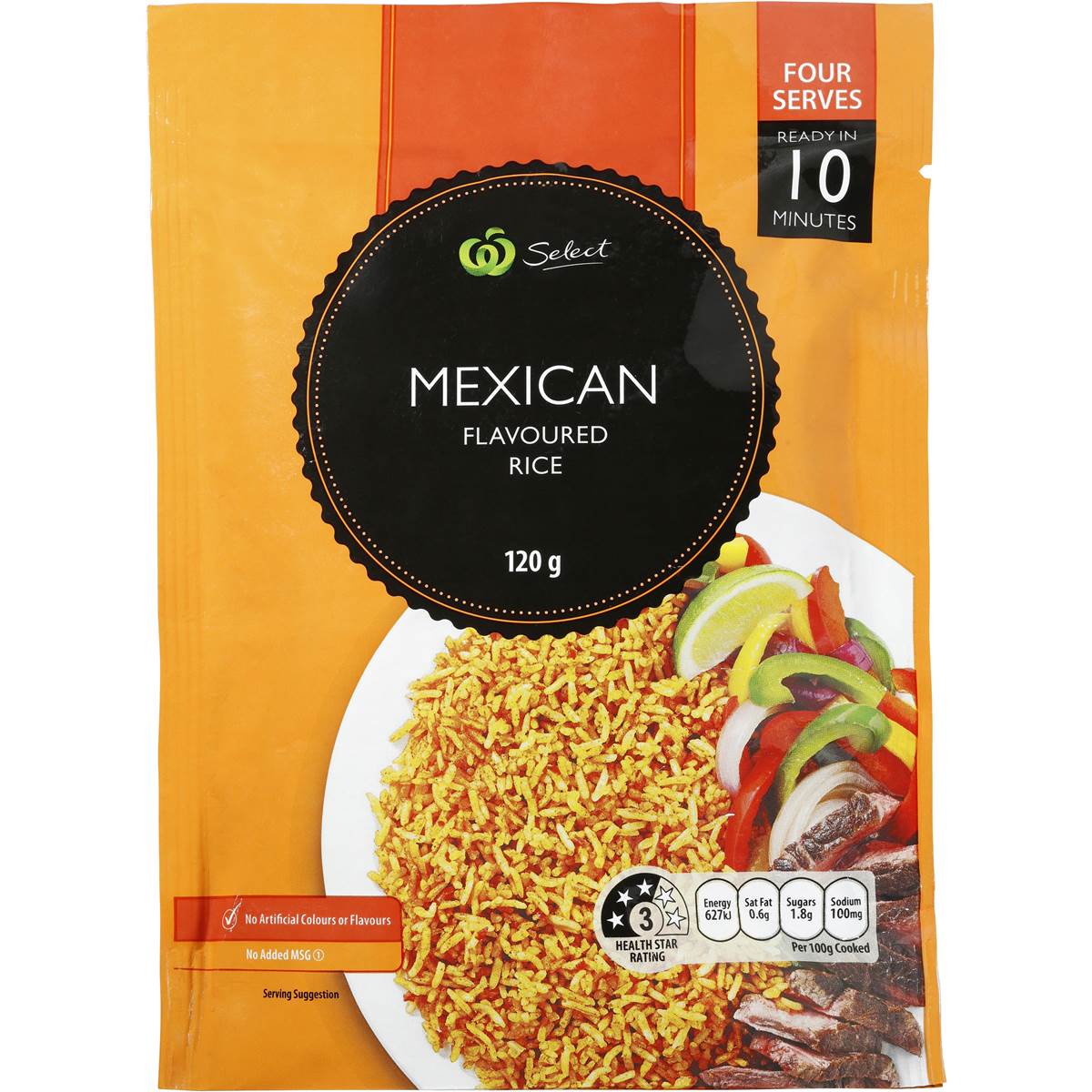 Select Mexican Rice 120g | Woolworths