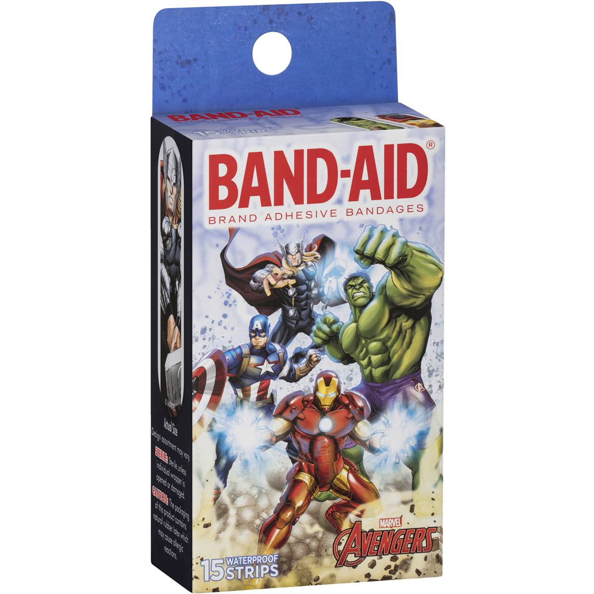 Band-aid Avengers Waterproof Strips Jumbo 15 Pack | Woolworths