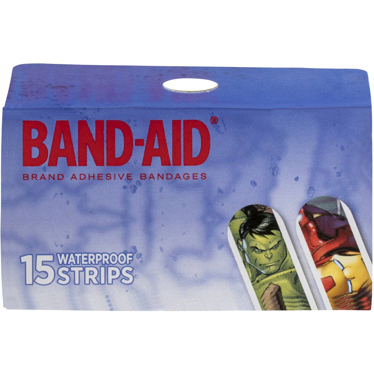 Band-aid Avengers Waterproof Strips Jumbo 15 Pack | Woolworths