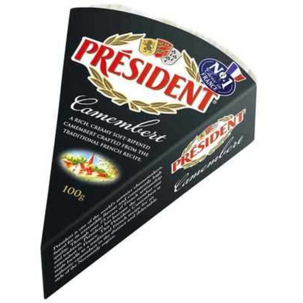 President Camembert Cheese 100g | Woolworths