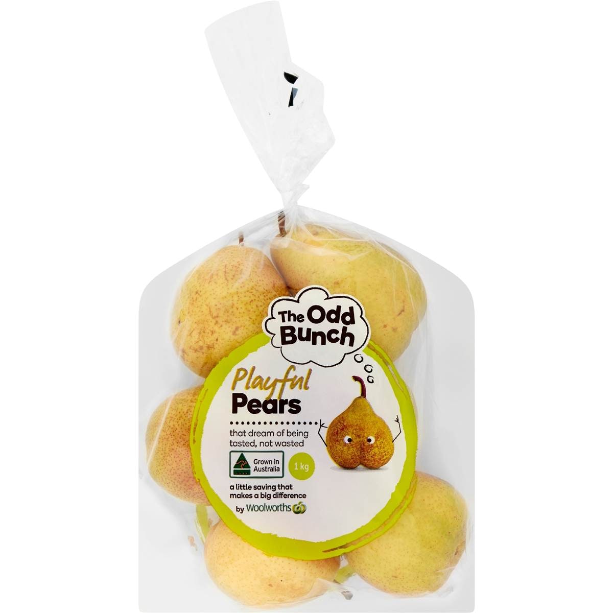 The Odd Bunch Pear Prepacked 1kg | Woolworths