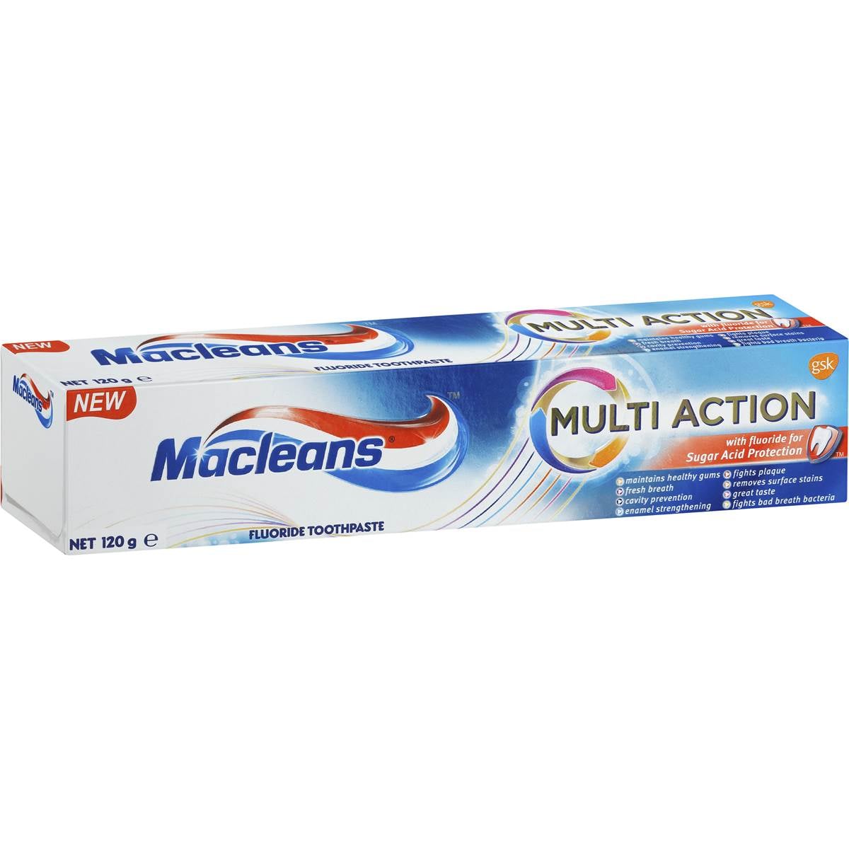 Macleans Multi Action Toothpaste Original 120g | Woolworths