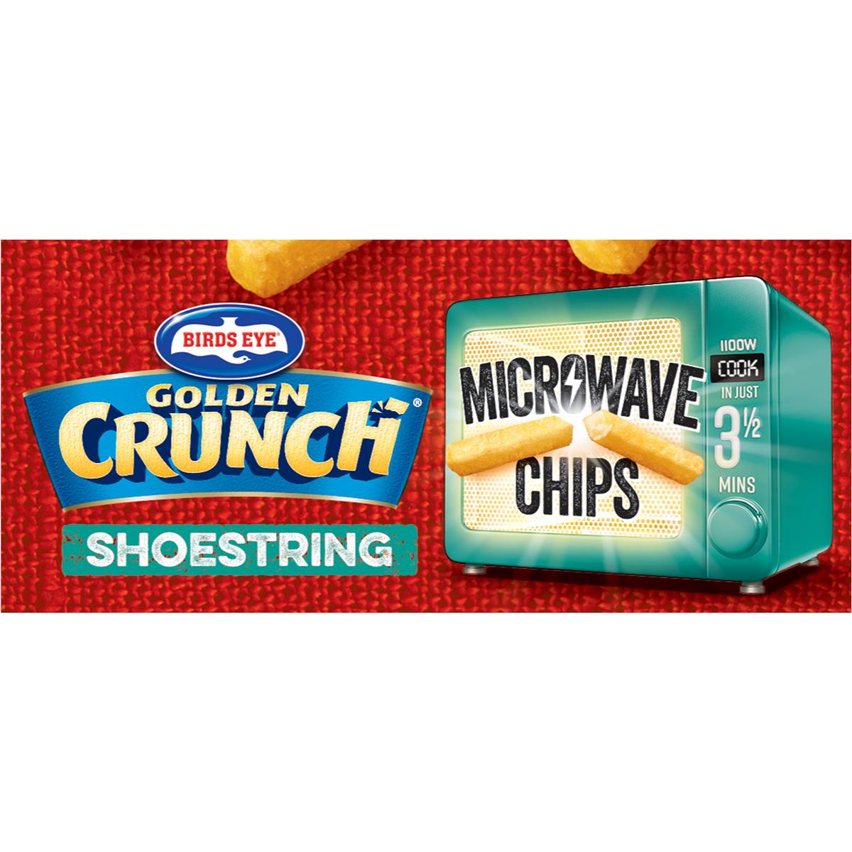 Birds Eye Microwave Chips Shoestring 140g | Woolworths