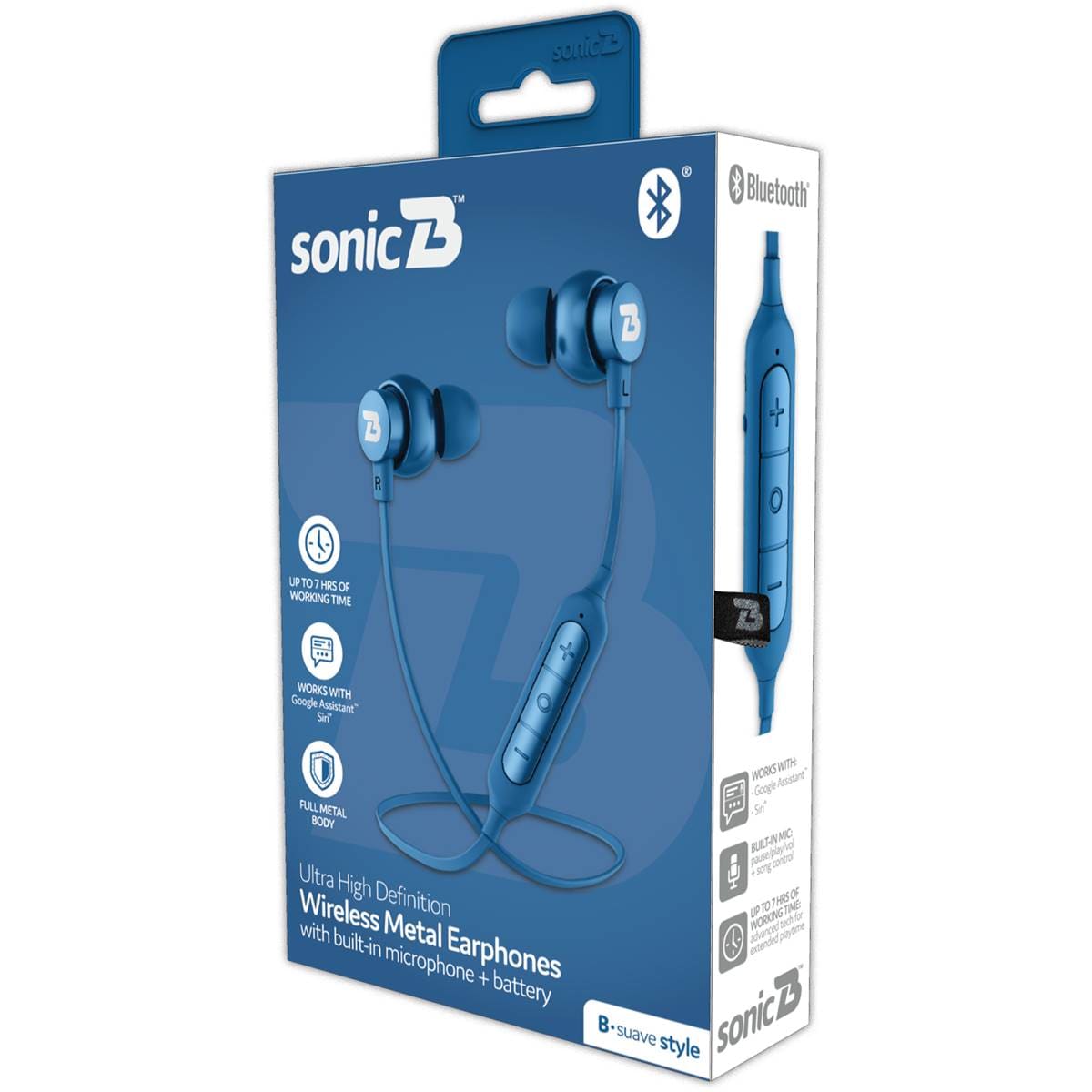 Sonic B Suave Wireless Bluetooth Earphones Each | Woolworths