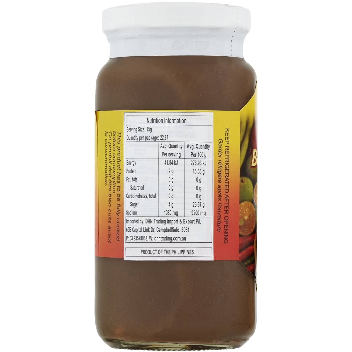 Salu Salo Bagoong Monamon 340g | Woolworths
