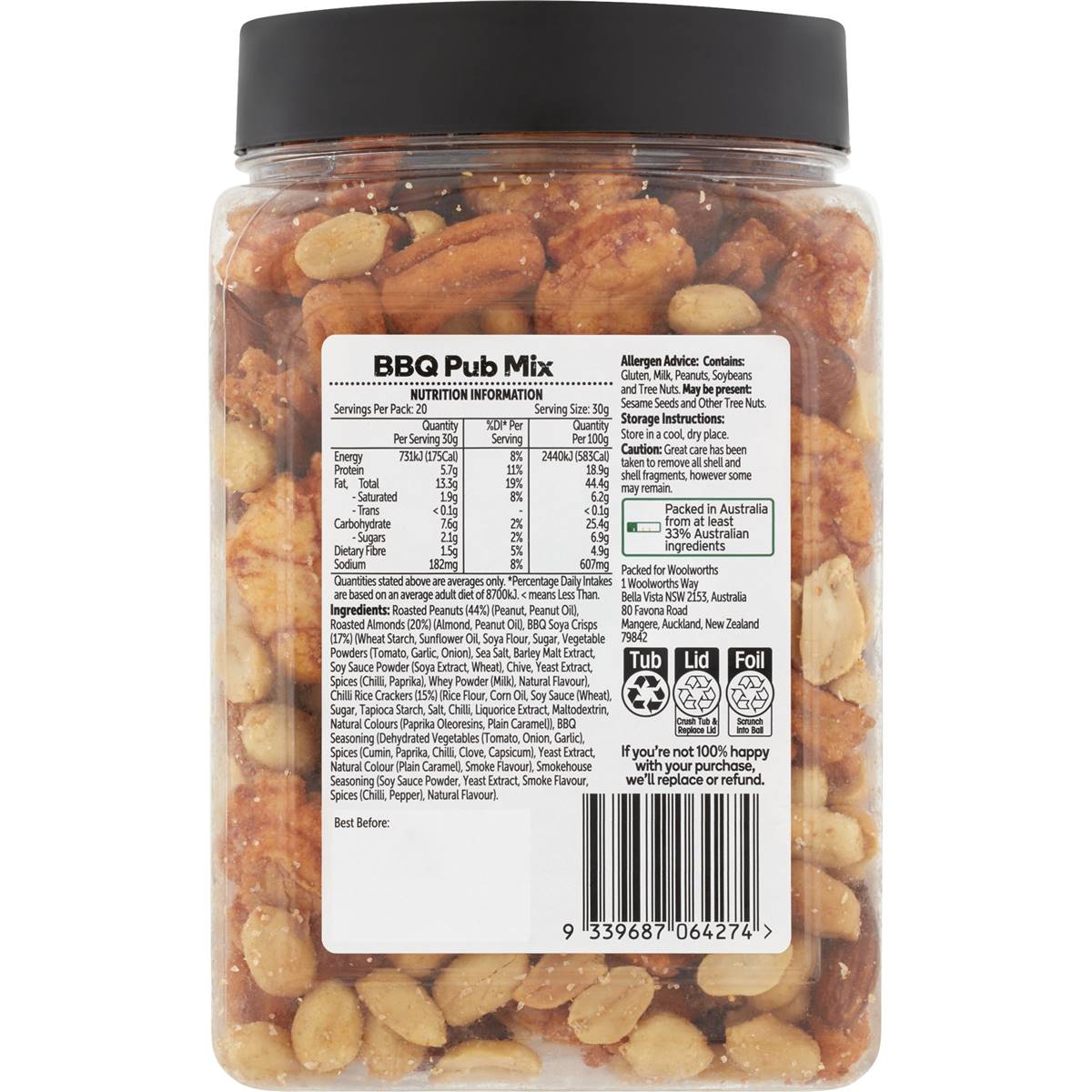 Woolworths Bbq Pub Mix 600g | Woolworths