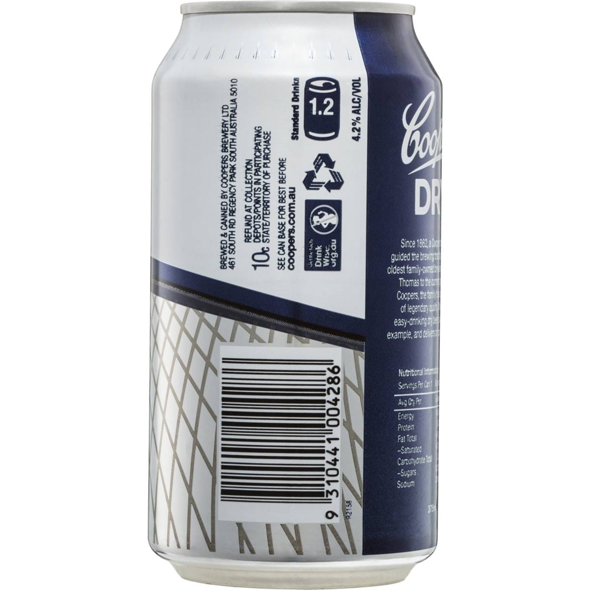 Coopers Dry Can 375ml | Woolworths