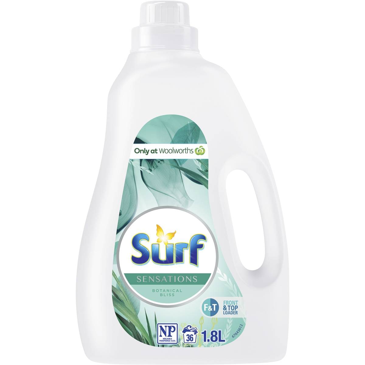 Surf Laundry Liquid Botanical Bliss 1.8l | Woolworths
