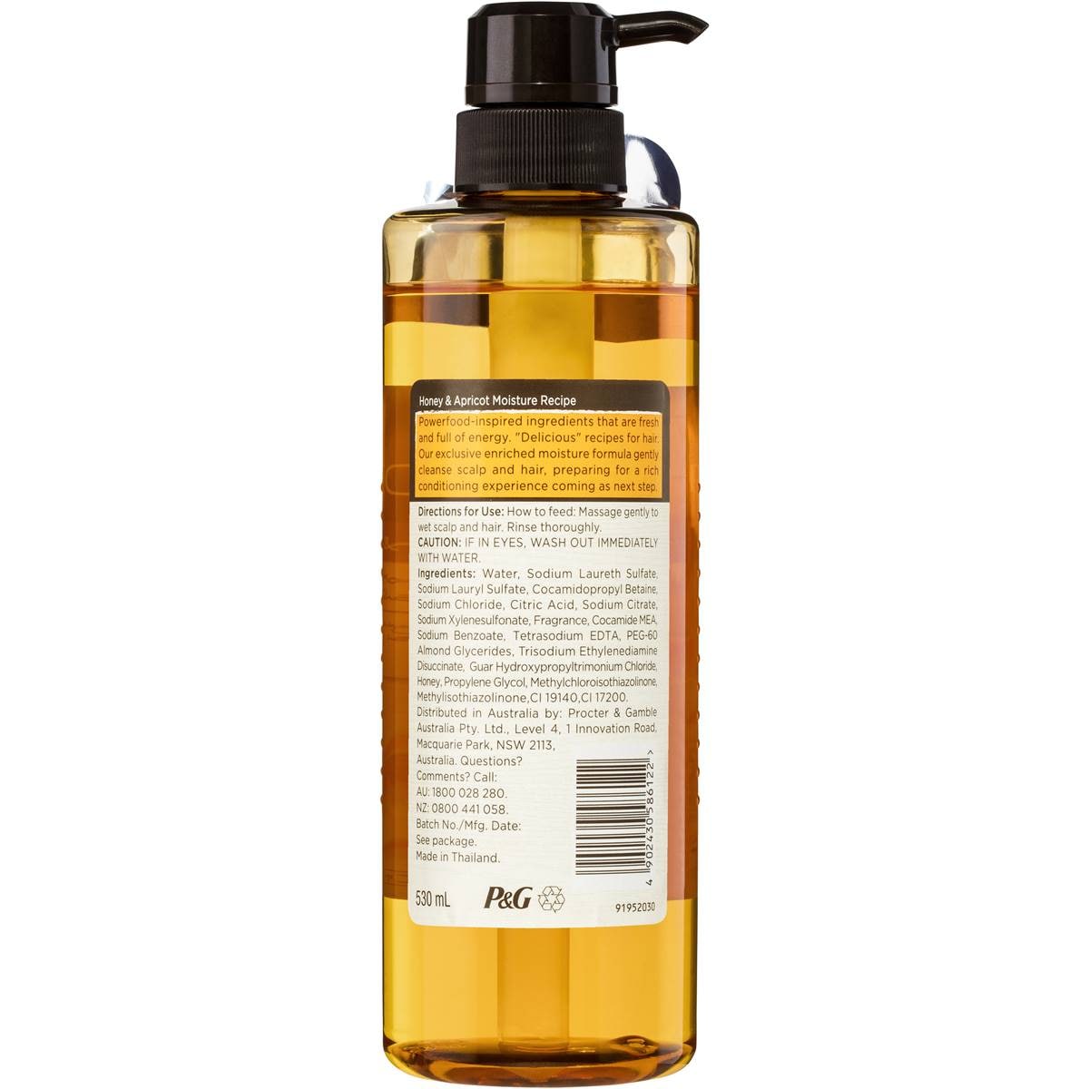 Hair Recipe Shampoo Apricot 530ml | Woolworths