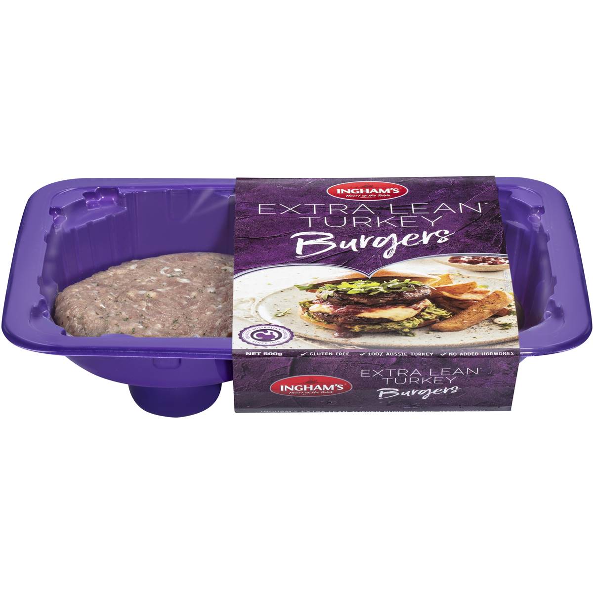 Ingham's Turkey Burgers 500g | Woolworths