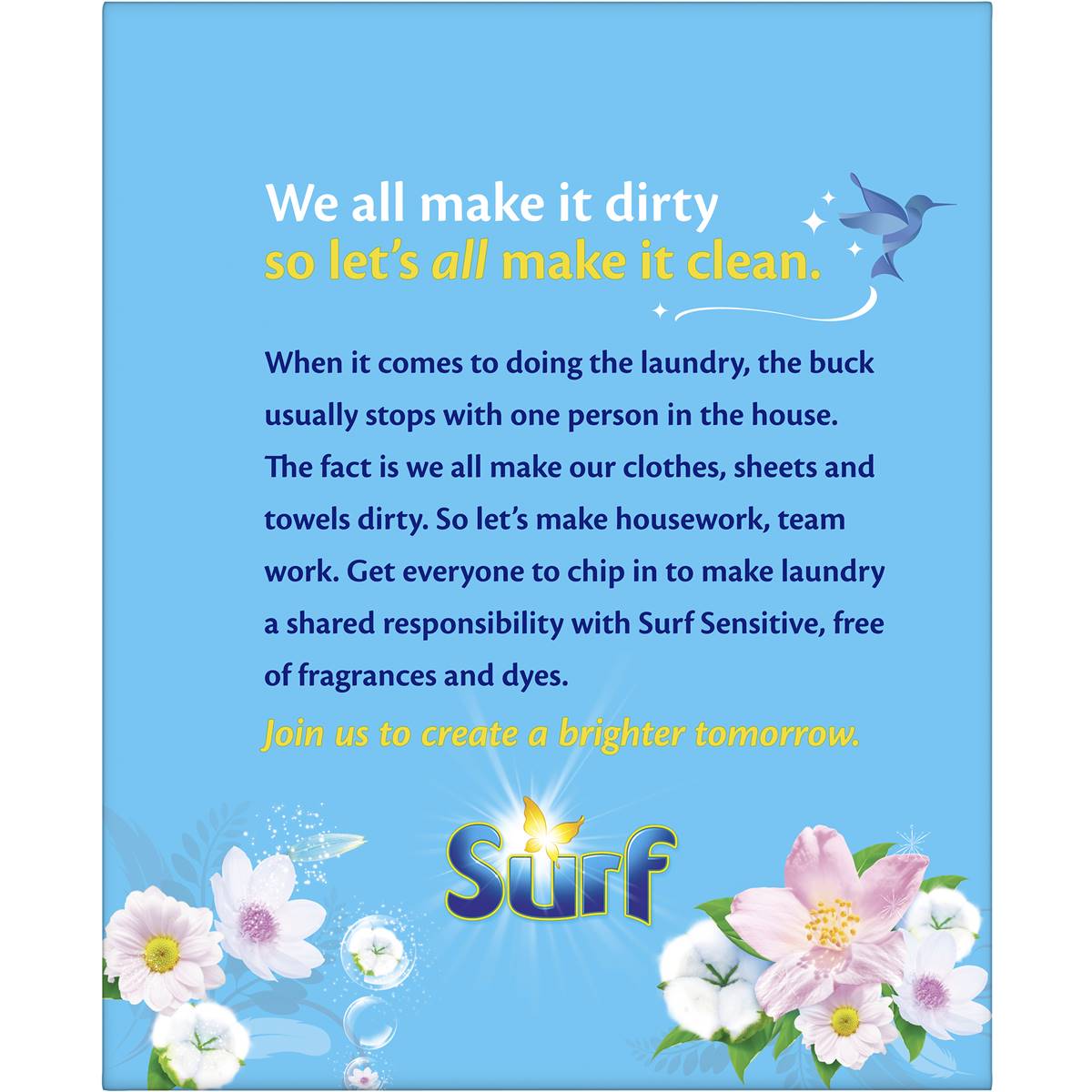 Surf Laundry Powder Sensitive 2kg | Woolworths