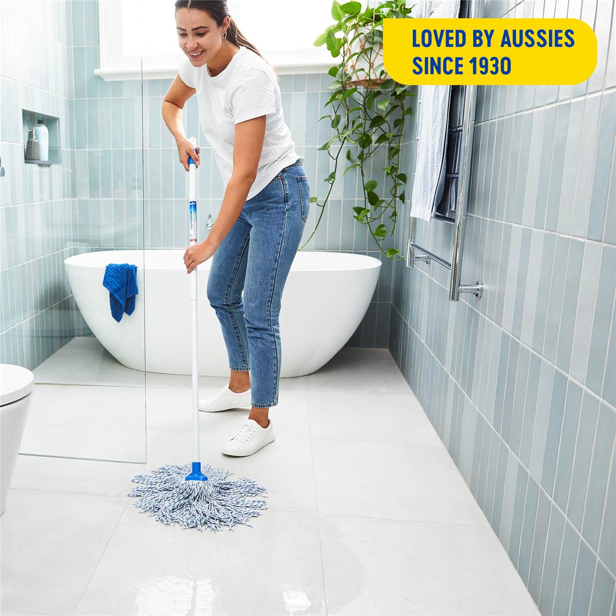 Oates Premium Antibacterial Mop Each | Woolworths