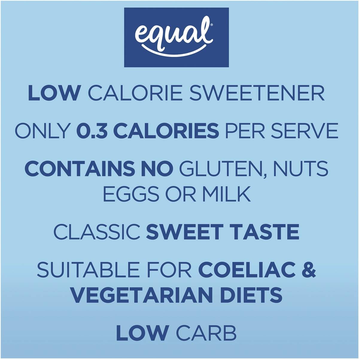 Equal Sweetener Tablets 600 Tablets | Woolworths