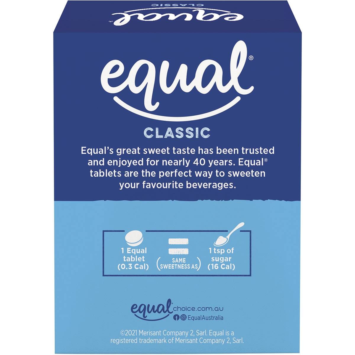 Equal Sweetener Tablets 600 Tablets | Woolworths