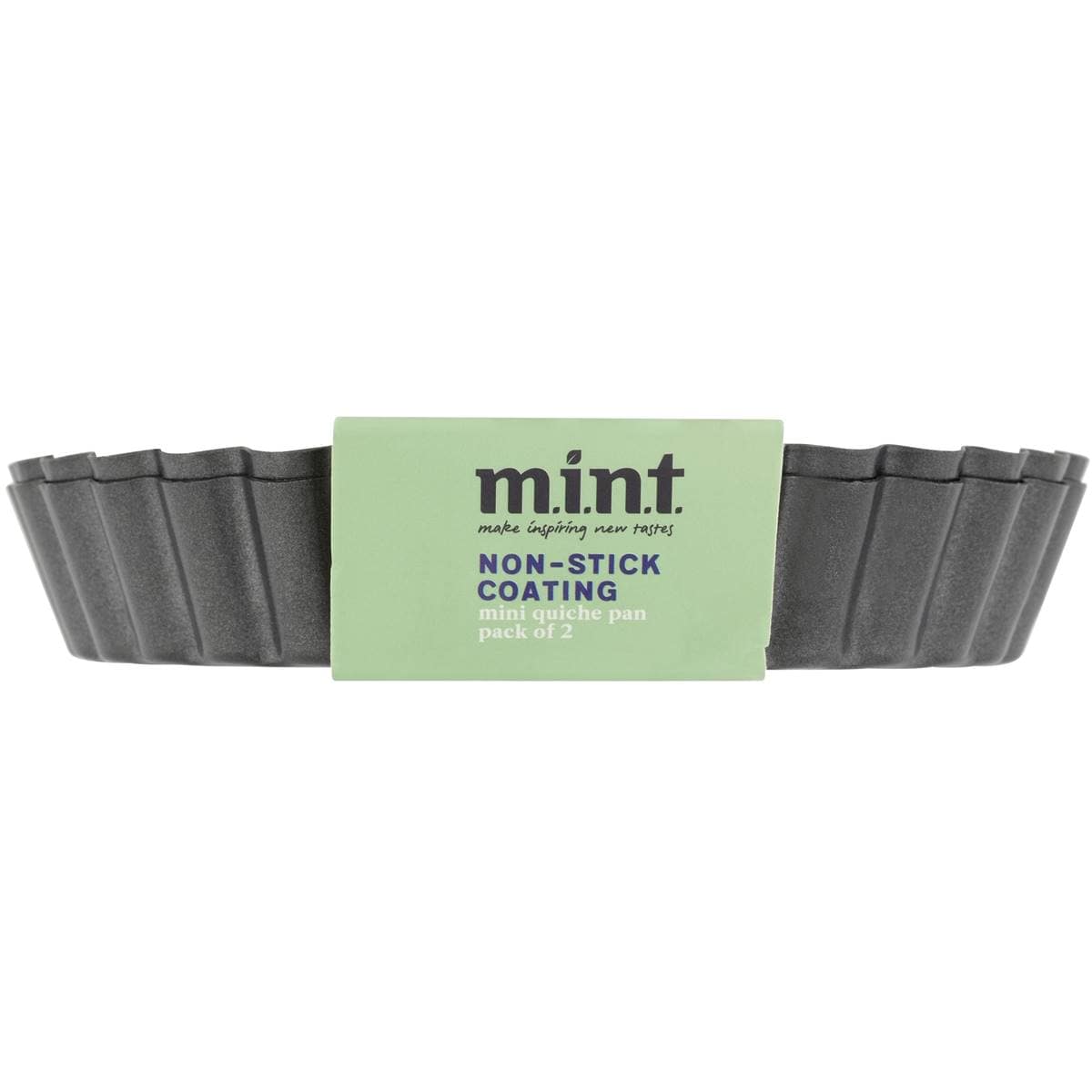 Mint Non-stick Coating Mini Quiche Pan 2 Pack | Woolworths