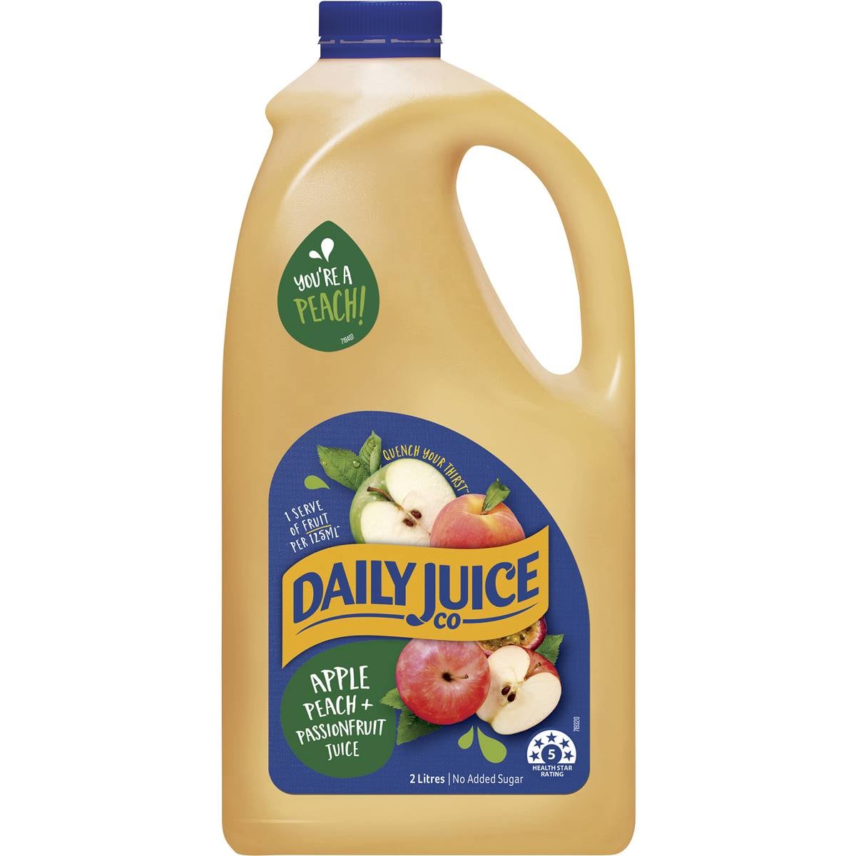 Daily Juice Apple, Peach And Passion Fruit Juice 2l | Woolworths