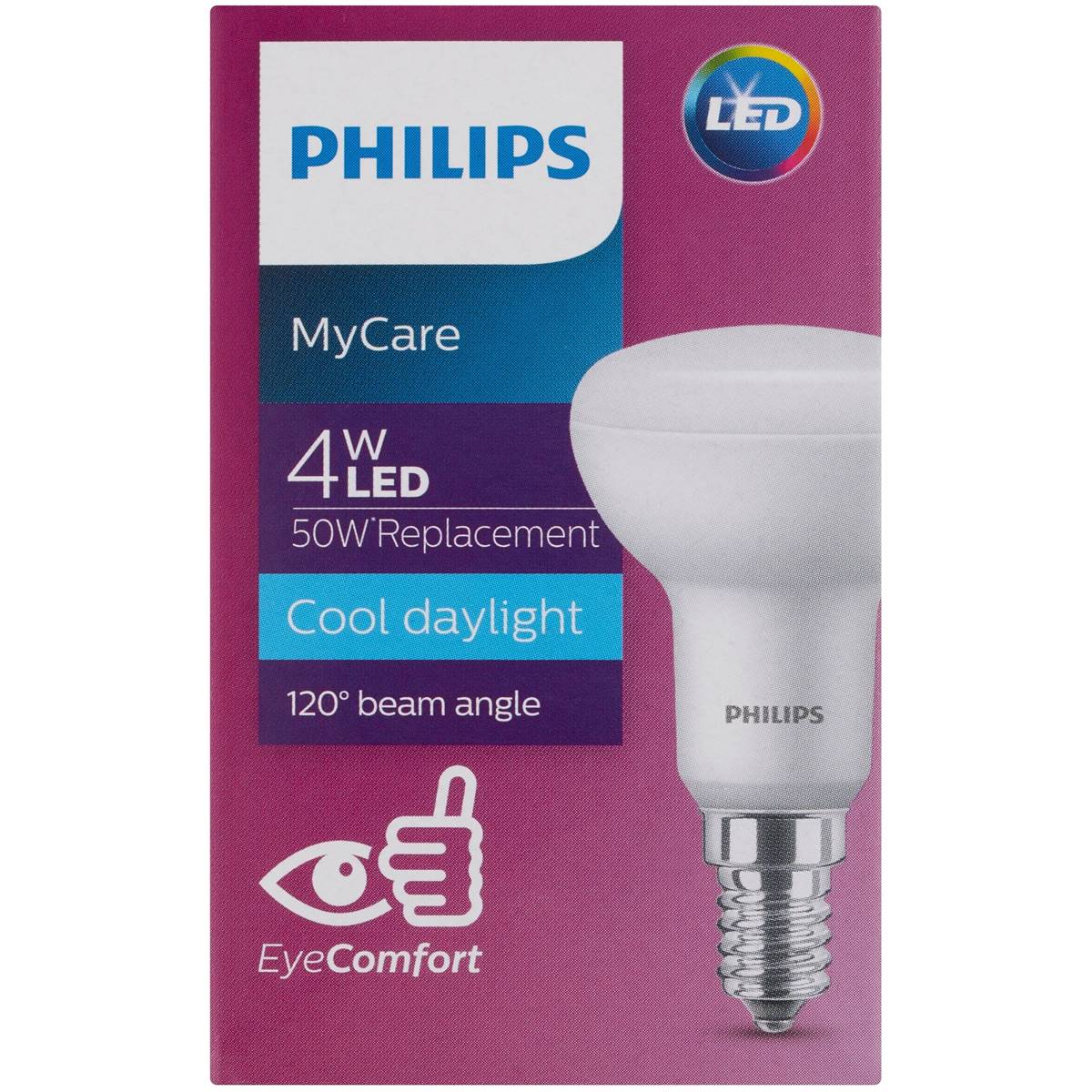 Philips 4w R50 Led Reflector Globe Warm White Each | Woolworths