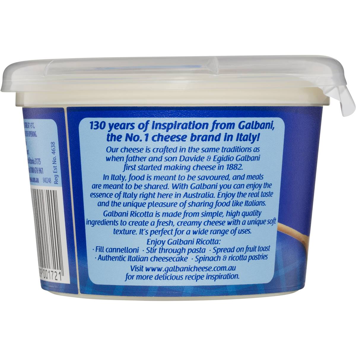 Galbani Ricotta 250g | Woolworths