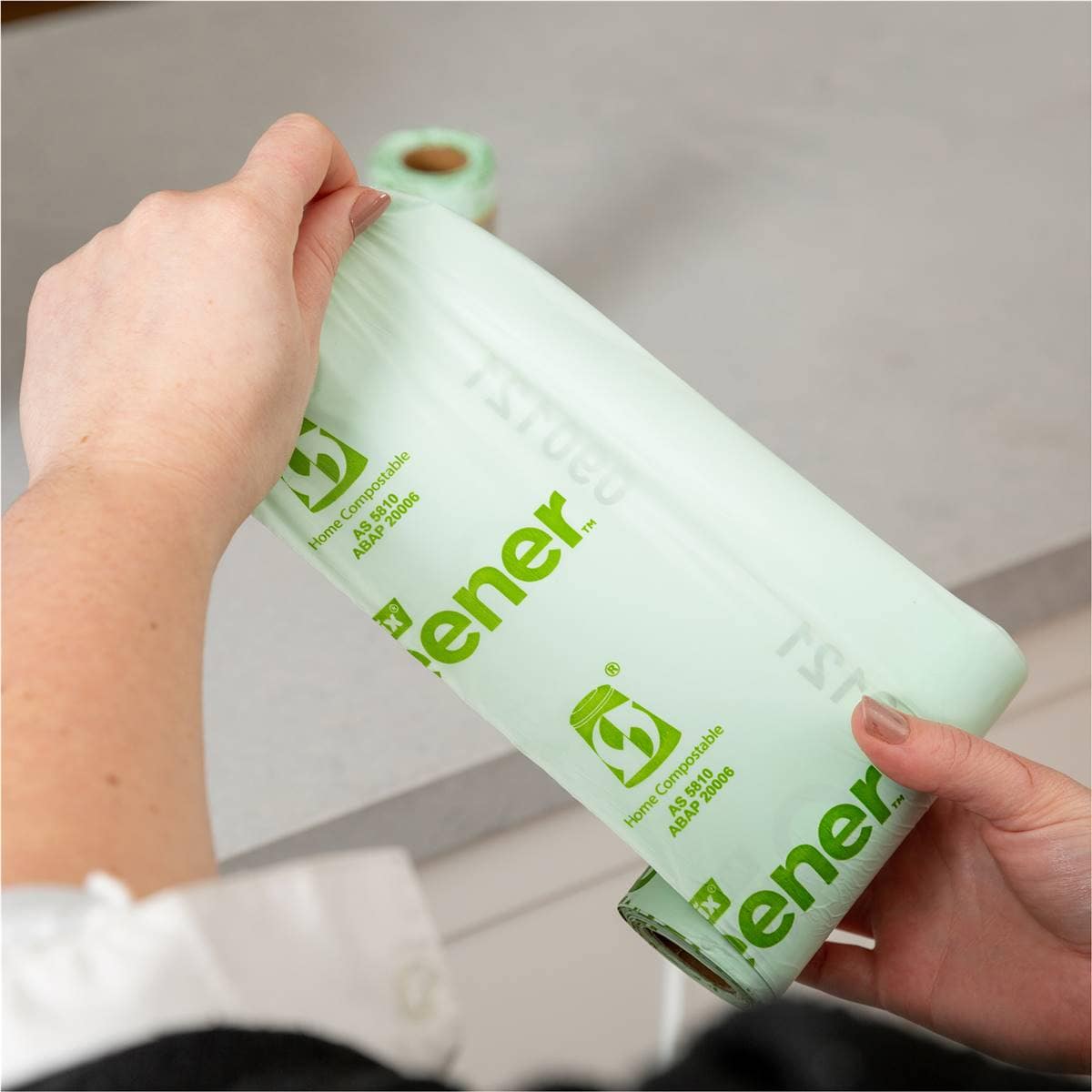 Multix Greener Mini Plant Based Compostable Bags 28 Pack | Woolworths