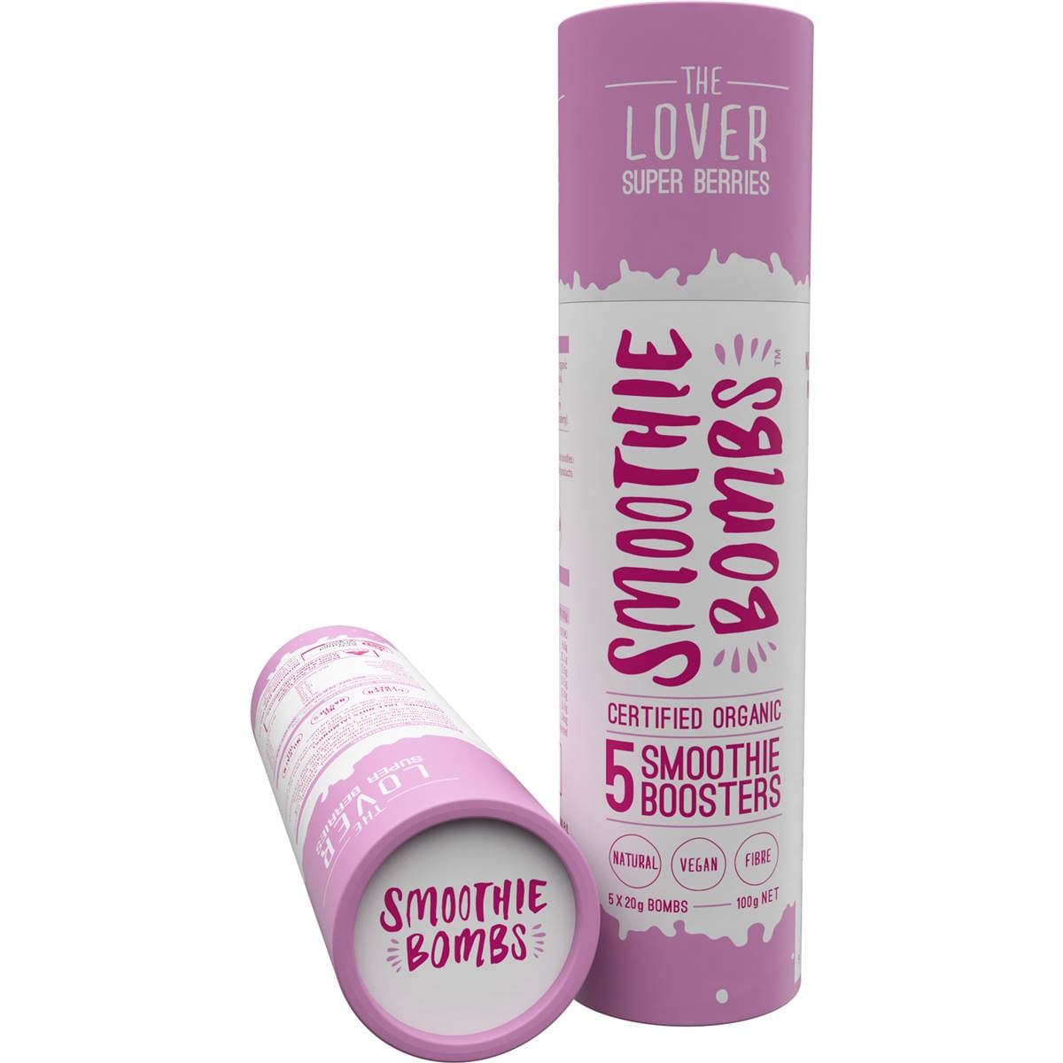 Smoothie Bombs The Lover Super Berries Organic 5 Pack | Woolworths