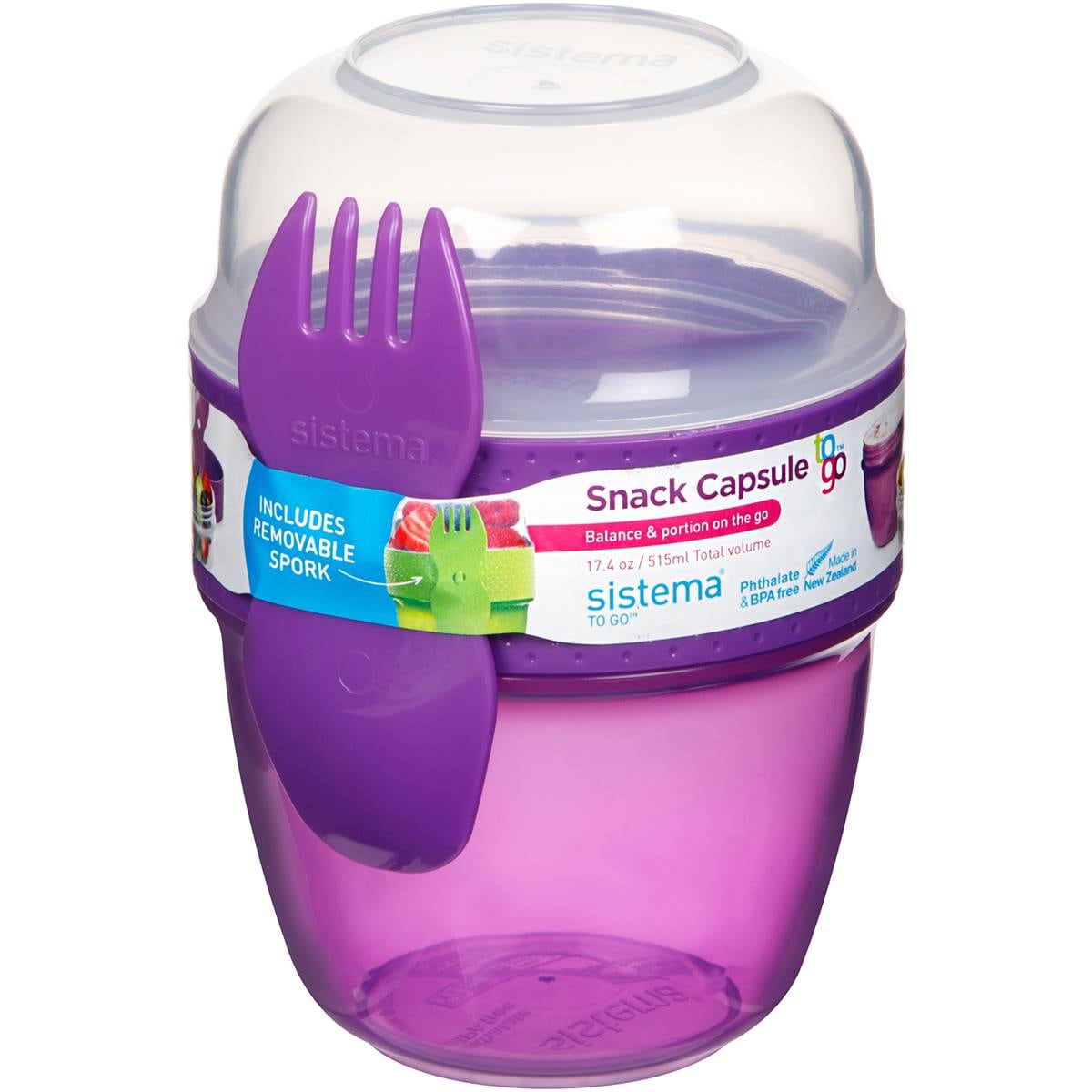 Sistema To Go Snack Capsule 515ml Each | Woolworths