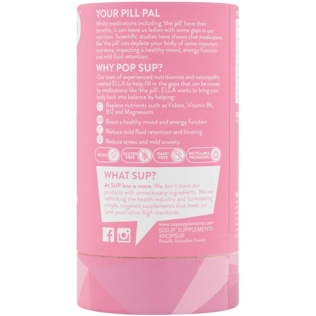 Sup Ella - Every Lovely Lady's Ally Supplements 30 Pack | Woolworths