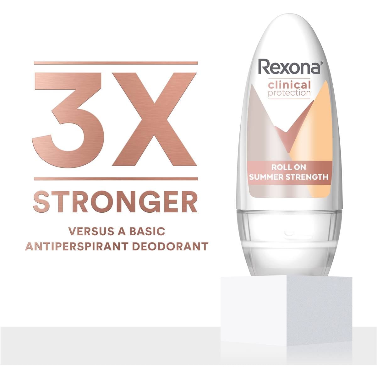 Rexona Women Clinical Roll On Summer Strength 50ml | Woolworths