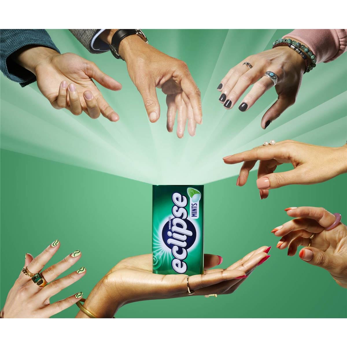 Eclipse Spearmint Sugar Free Mints Tin 40g | Woolworths