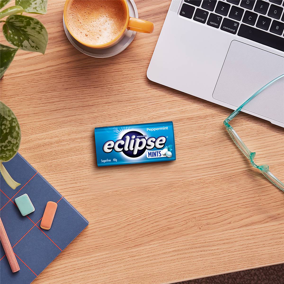 Eclipse Peppermint Sugar Free Mints Tin 40g | Woolworths