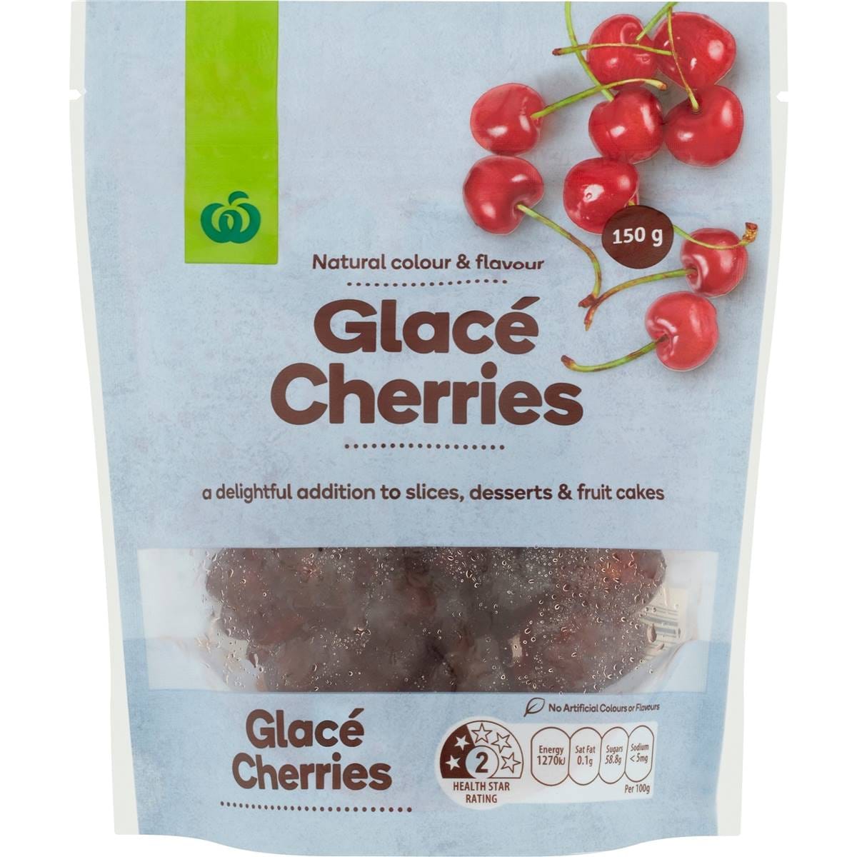 Woolworths Glace Cherries 150g | Woolworths