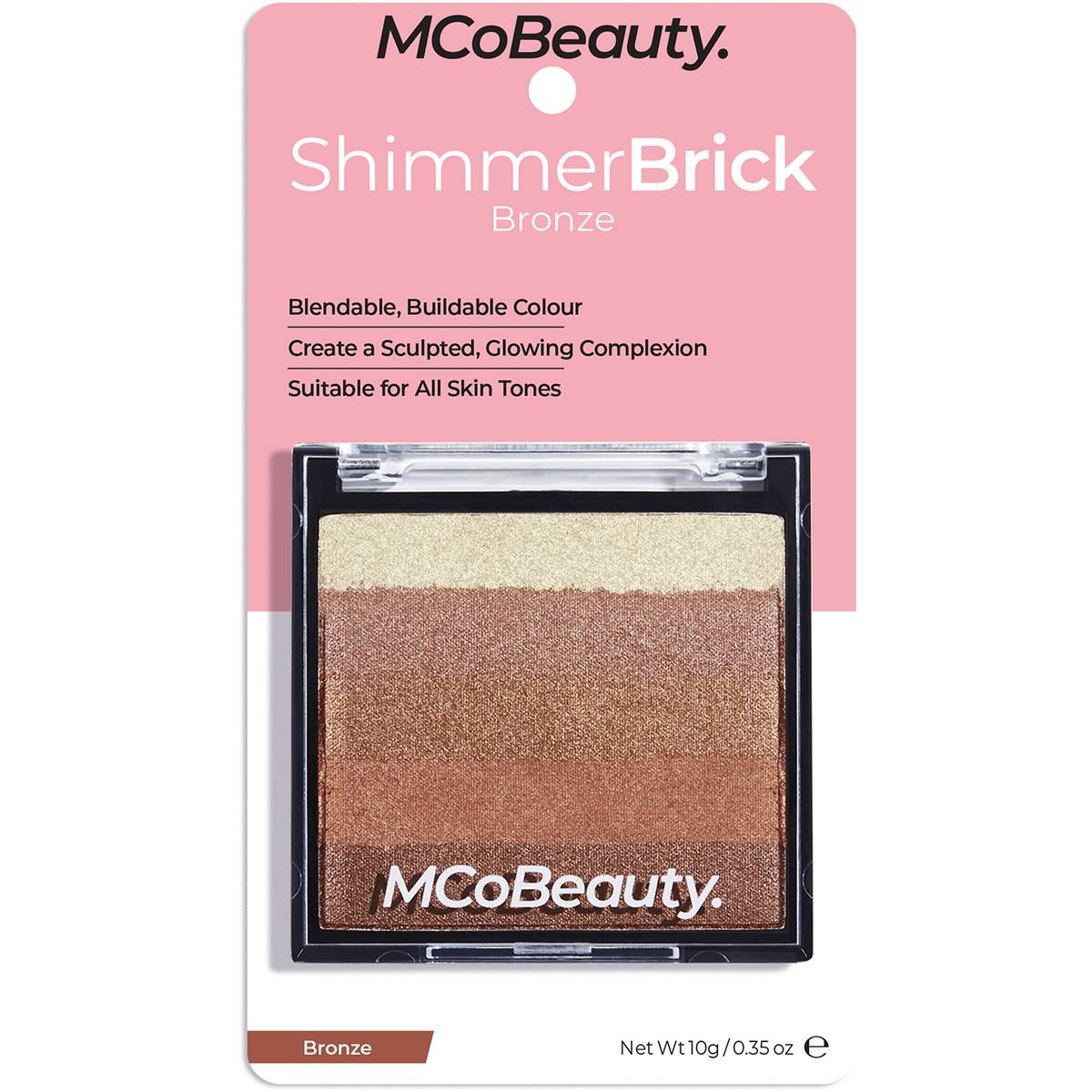 Mcobeauty Bronze Shimmer Brick 10g | Woolworths