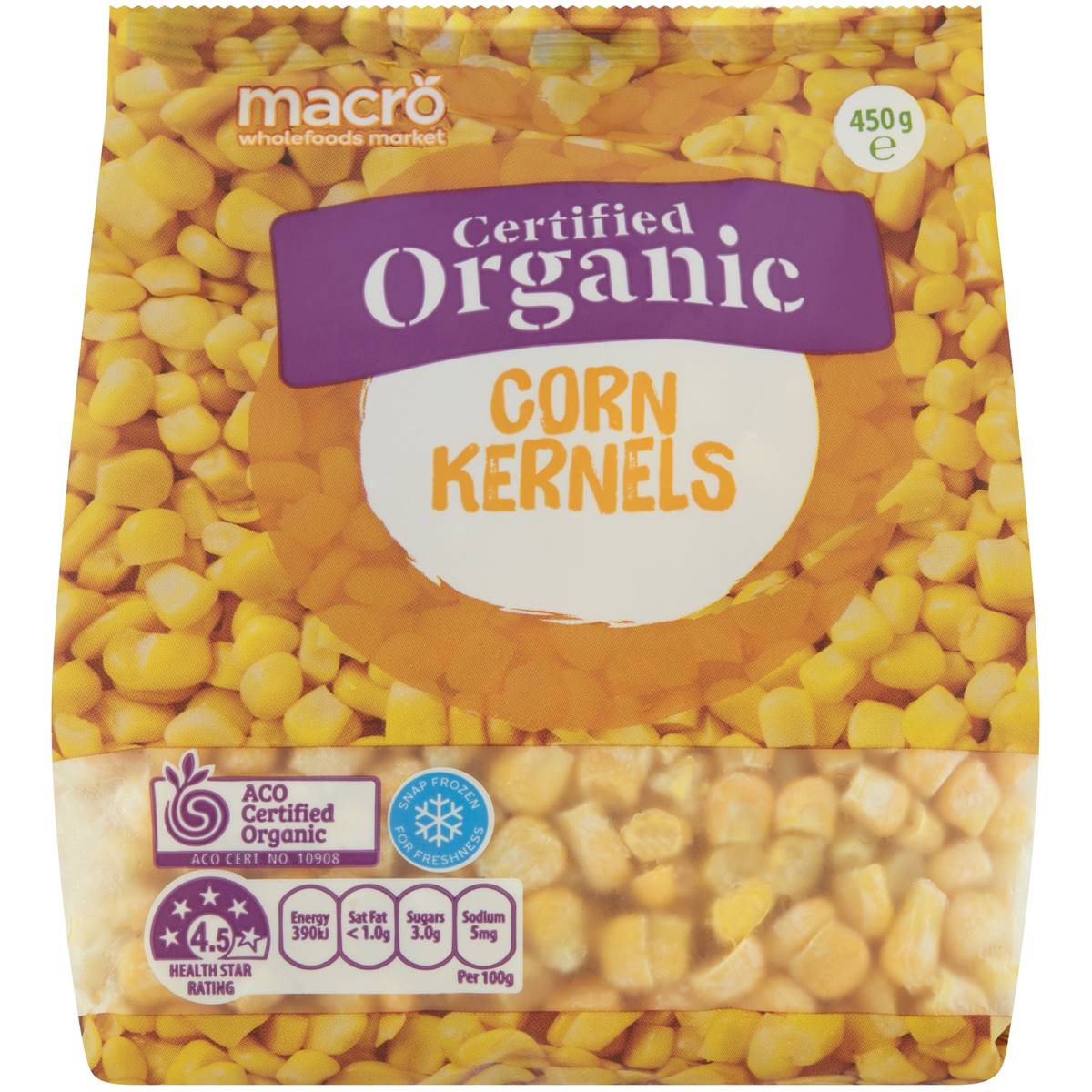 Macro Organic Corn Kernels 450g | Woolworths