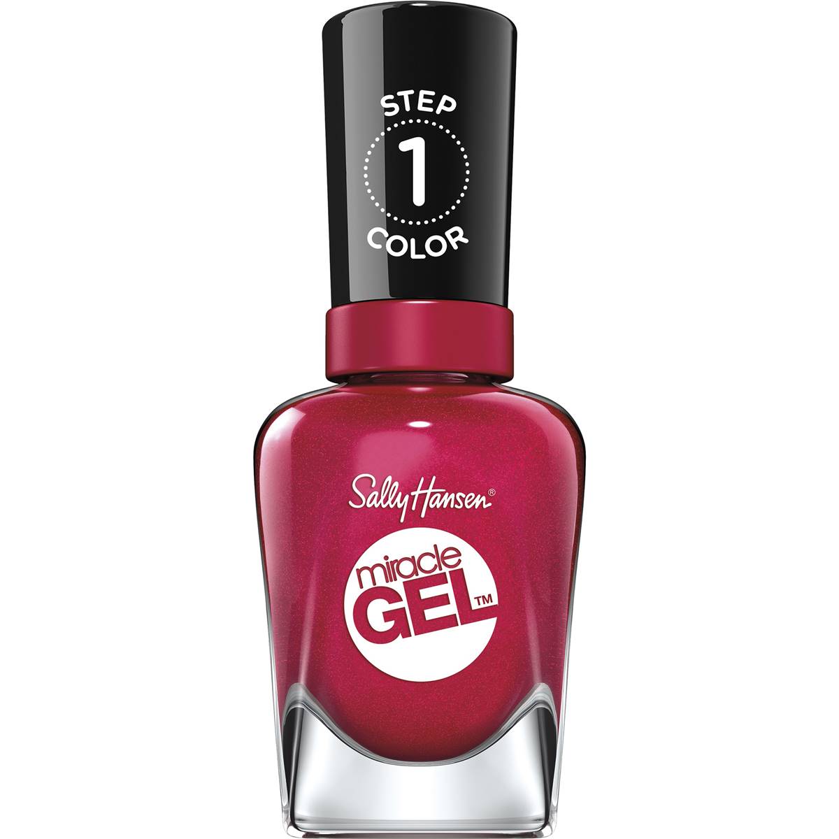 Sally Hansen Miracle Gel Bordeaux Glow 14.7ml | Woolworths