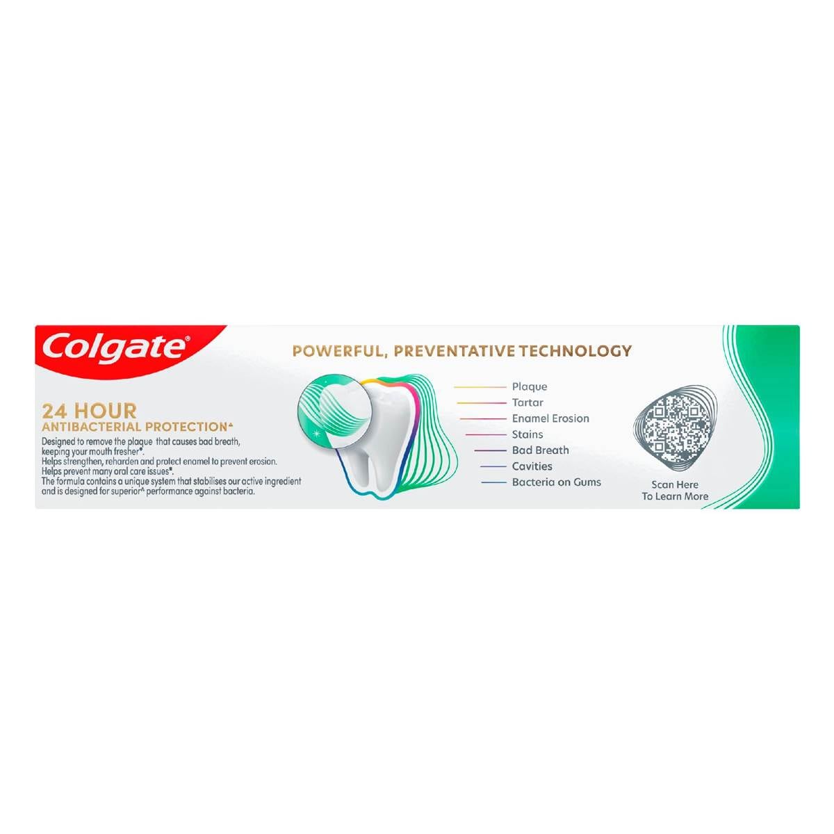 Colgate Antibacterial Toothpaste Total Advanced Fresh Gel 200g | Woolworths