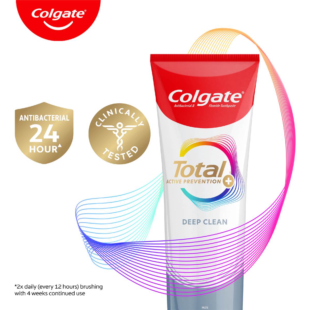 Colgate Total Advanced Clean Antibacterial Toothpaste 200g | Woolworths