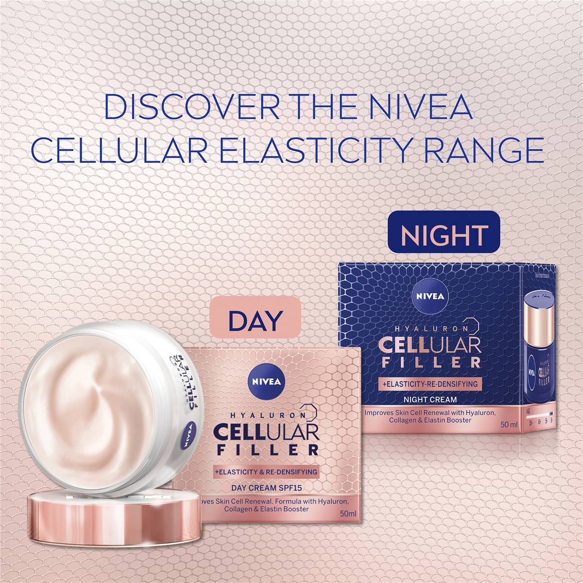 Nivea Cellular Lift Expert Anti Age Night Cream Moisturiser 50ml ...