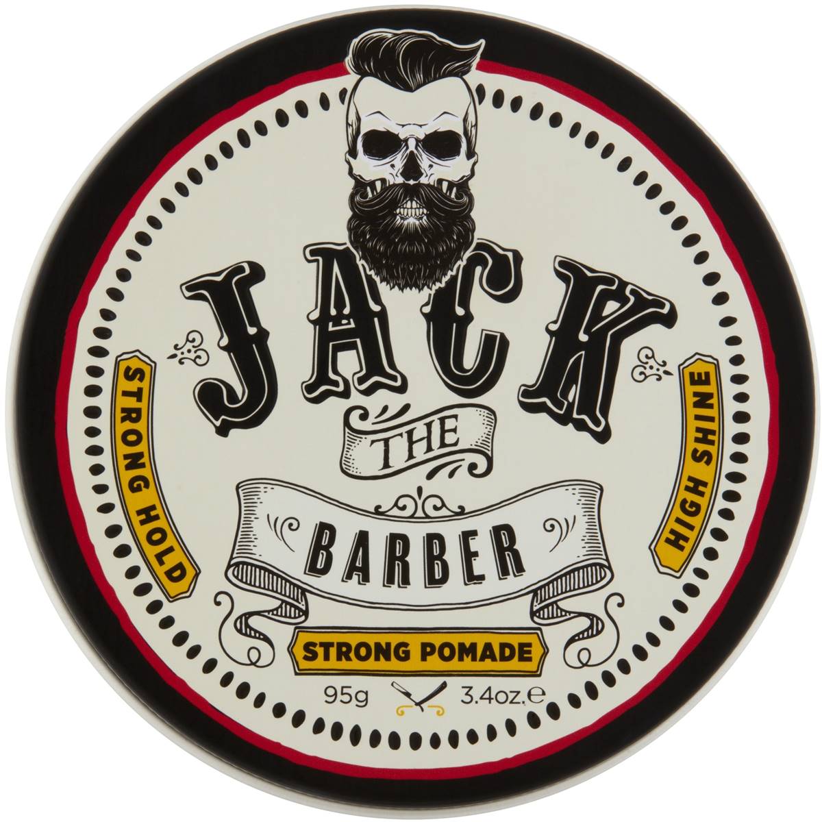 Jack The Barber Strong Pomade 95g Woolworths