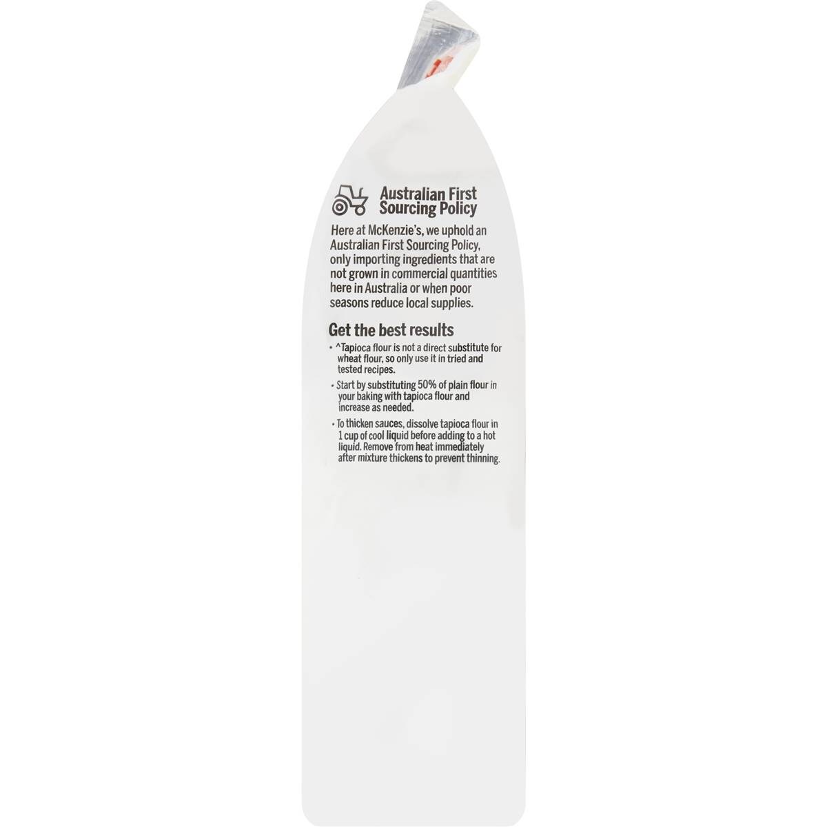 Mckenzie's Tapioca Flour 300g | Woolworths