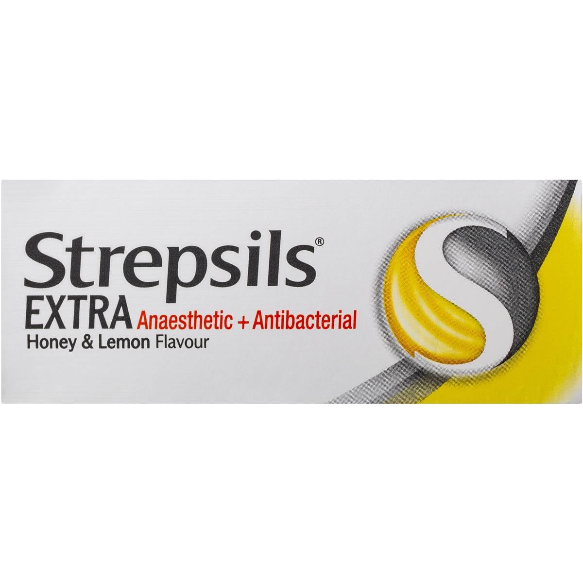 Strepsils Extra Honey And Lemon Sore Throat Fast Numb Lozenges 36 Pack ...