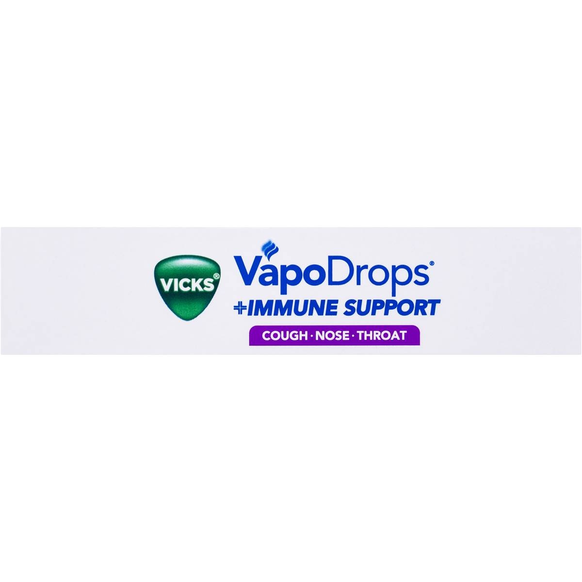 Vicks Vapo Drops + Immune Support Blackcurrant 16 Pack | Woolworths