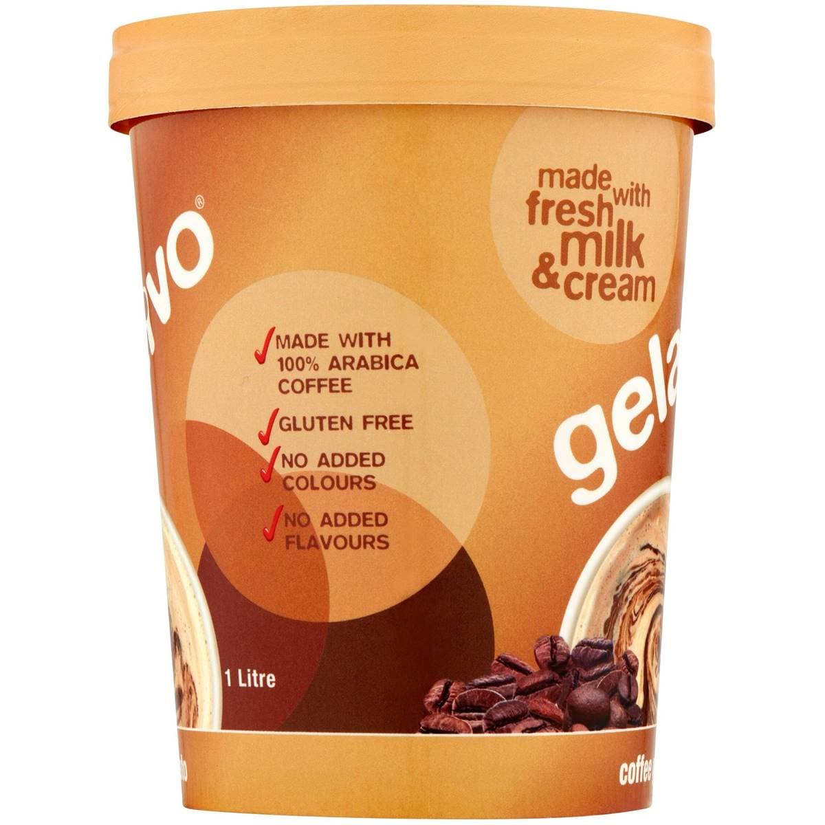 Gelativo Gelato Coffee 1l Tub | Woolworths