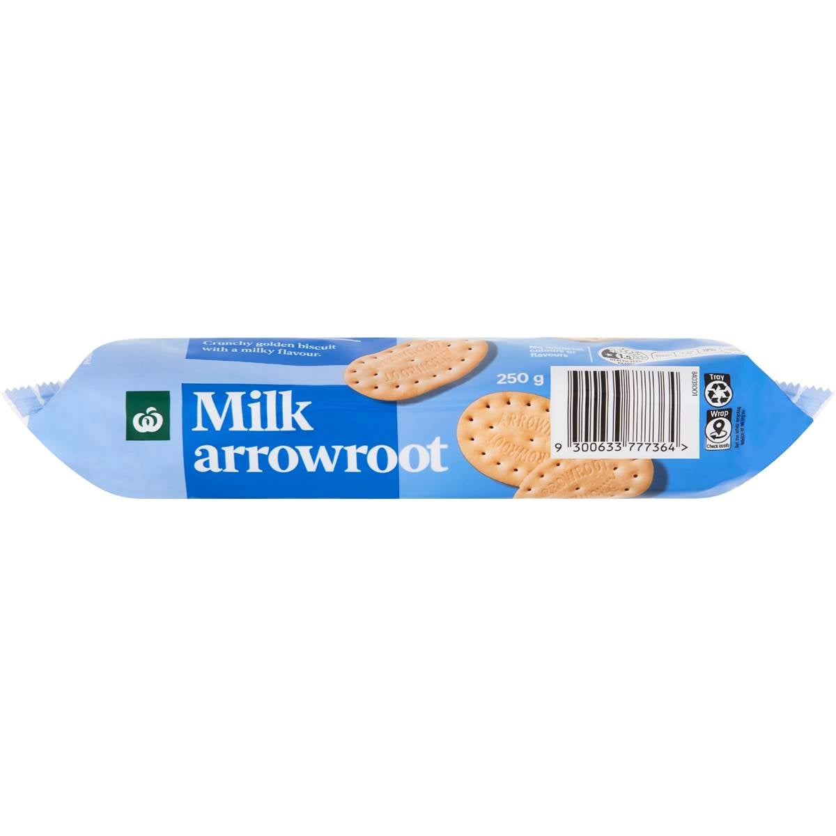 Woolworths Arrowroot Milk Biscuits 250g | Woolworths