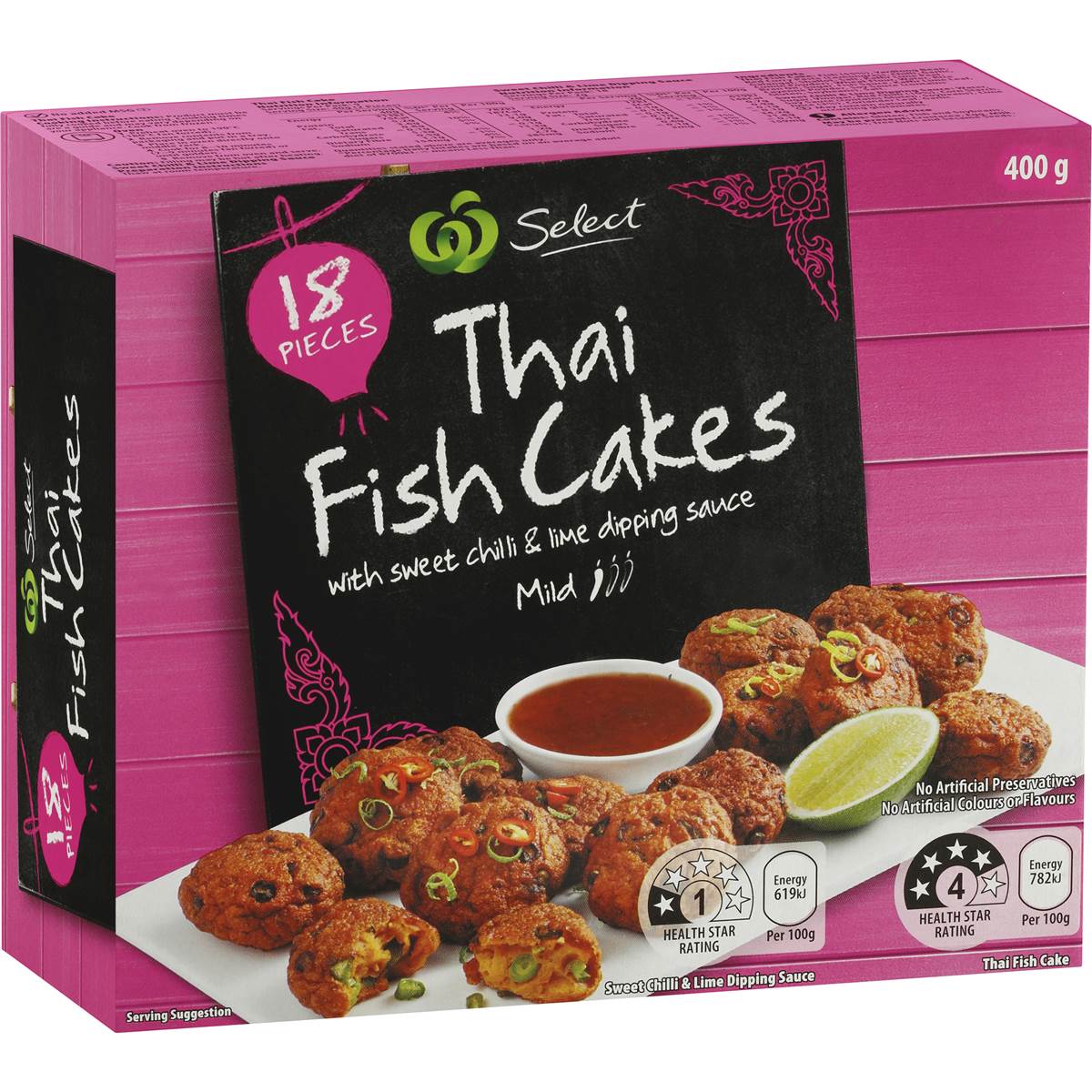 Woolworths Select Thai Fish Cakes 18 Pieces 400g | Woolworths