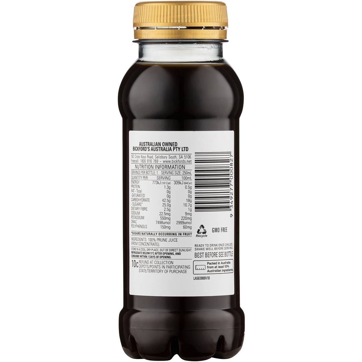Bickford's Prune Juice 250ml | Woolworths