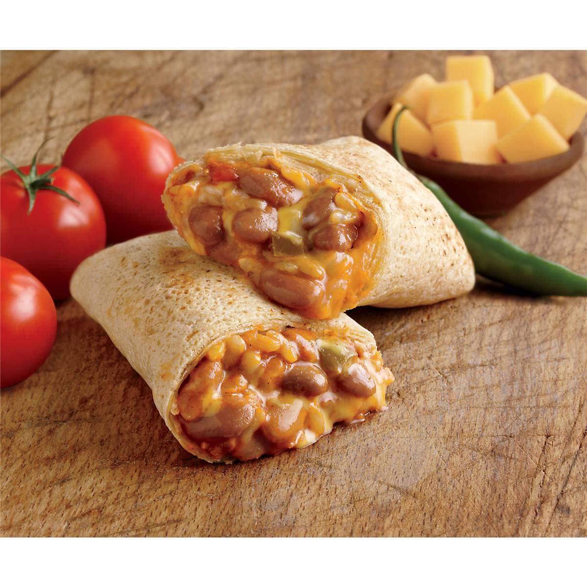 Amy's Kitchen Gluten Free Mexican Burrito Cheddar & Rice 156g | Woolworths